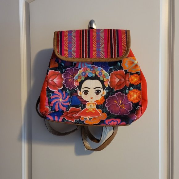 Bags | Frida Kahlo Backpack | Poshmark